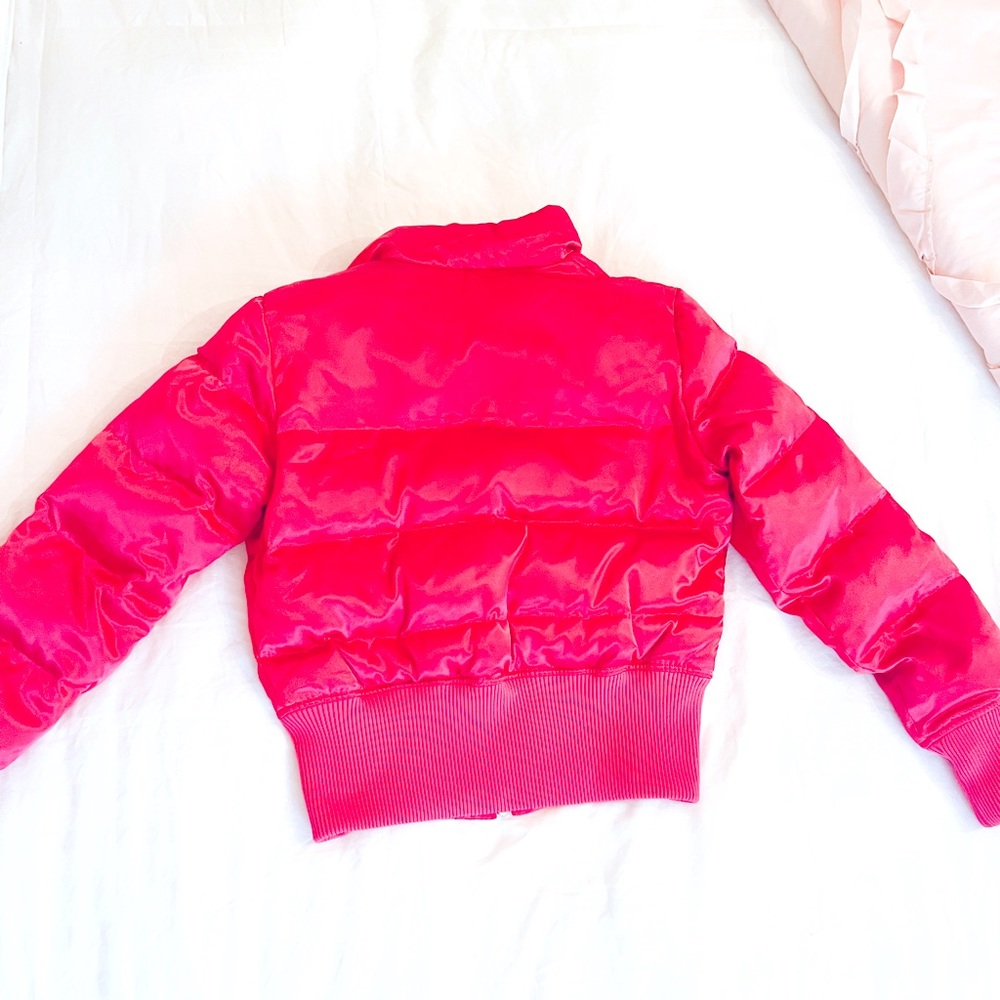 Bebe, Large, Hot Pink Puffer Coat - Gem